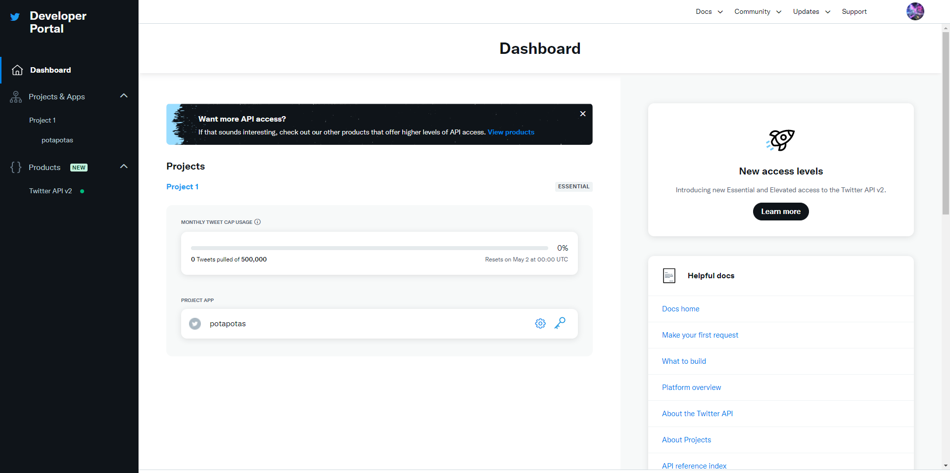【2022年最新版】面倒な利用申請が不要に！TwitterAPI v2の申請方法 | まにゅまるスクリプト。