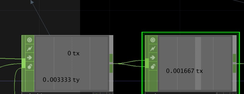 [touchdesigner]chopで二つのチャンネルを合算して平均値を抽出する方法 まにゅまるスクリプト。